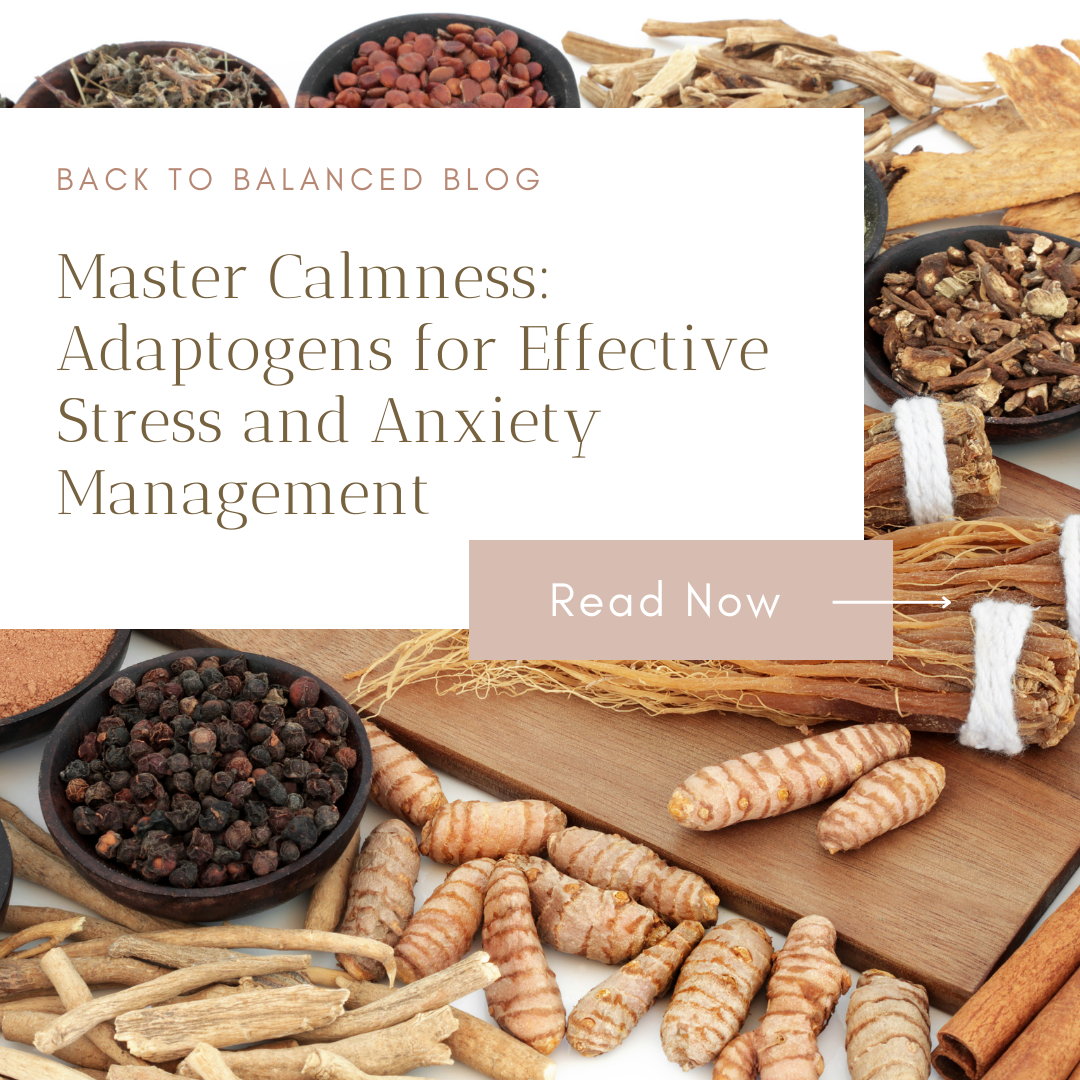 Master Calmness: Adaptogens for Effective Stress and Anxiety Managemen ...