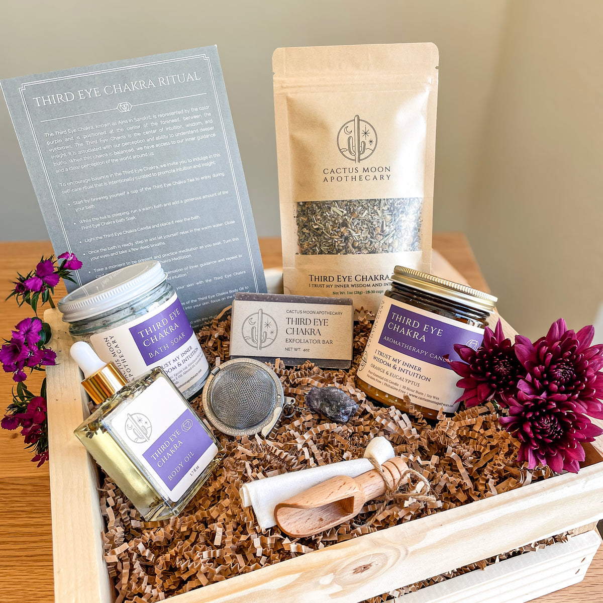 Chakra Box - Third Eye Chakra – Cactus Moon Apothecary