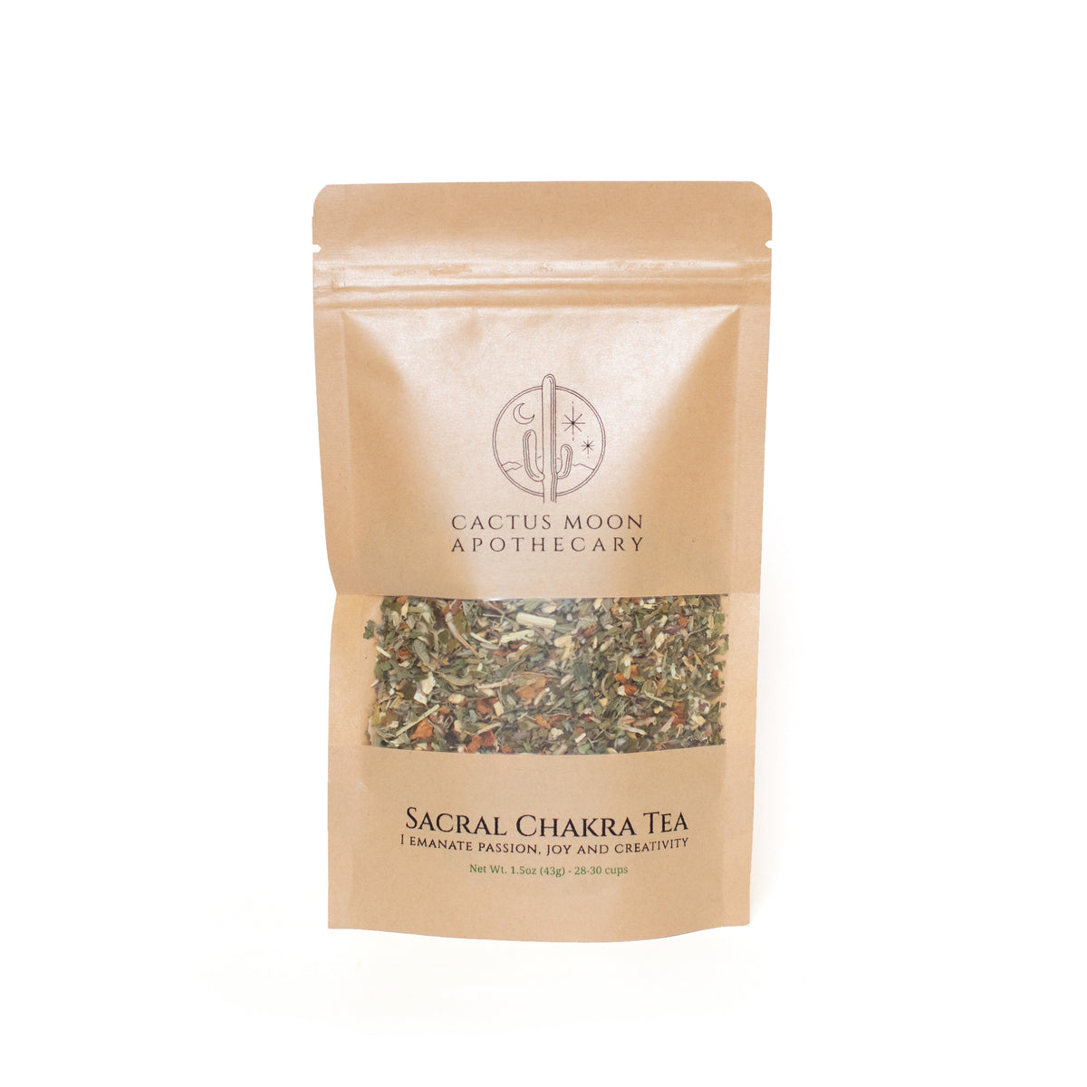 Tea - Sacral Chakra – Cactus Moon Apothecary